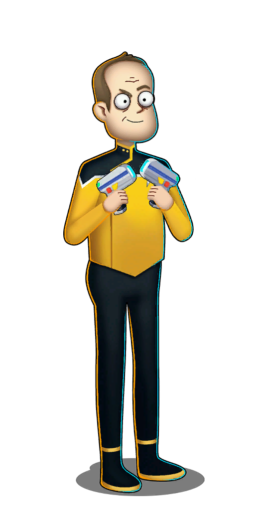 Lt. Commander Ron Docent - Star Trek Timelines DataCore