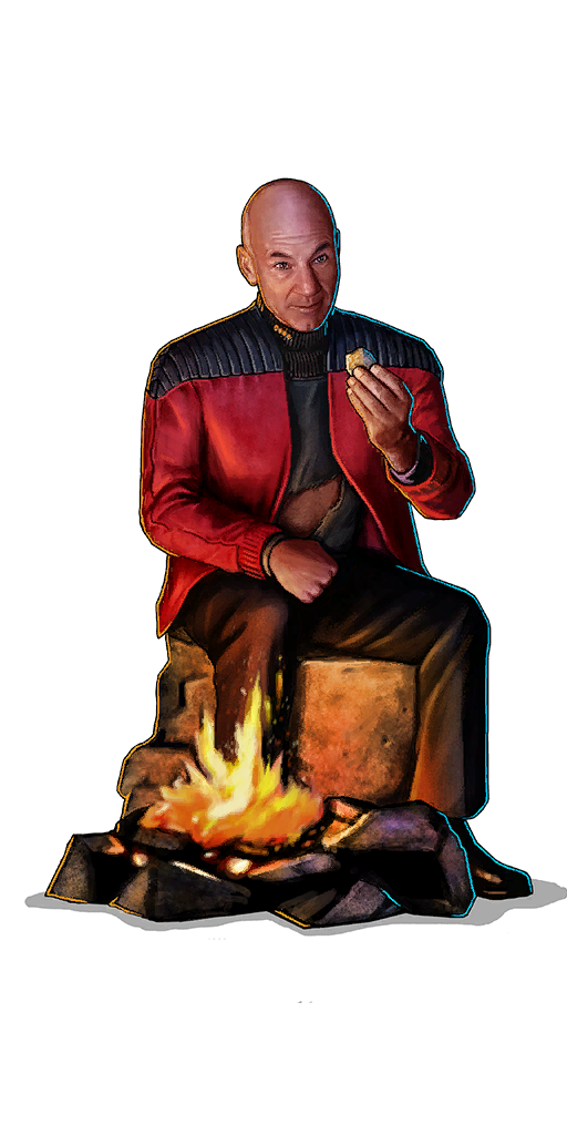 Picard at El-Adrel - Star Trek Timelines DataCore
