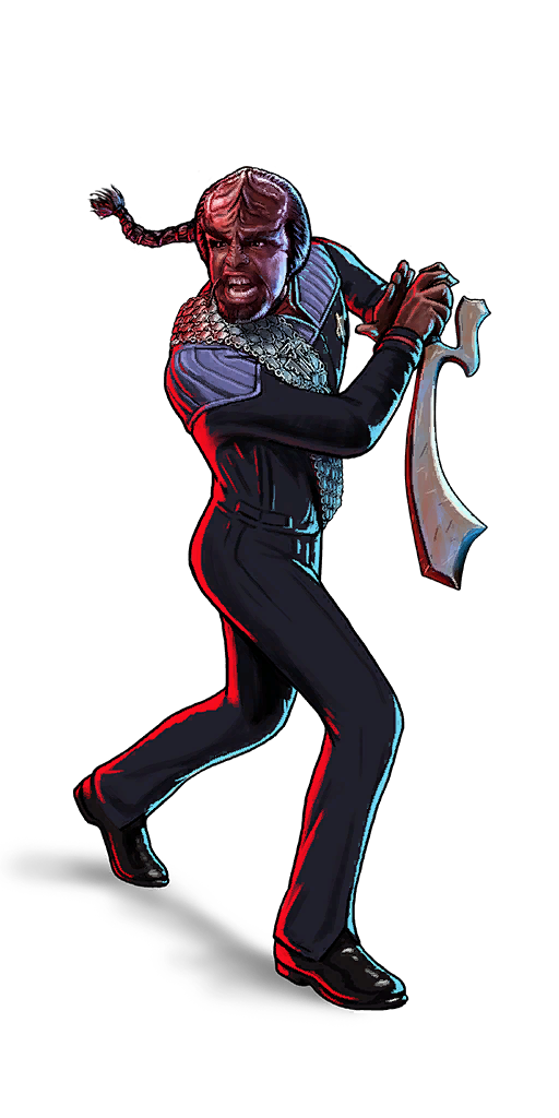 Defiant Commander Worf - Star Trek Timelines DataCore